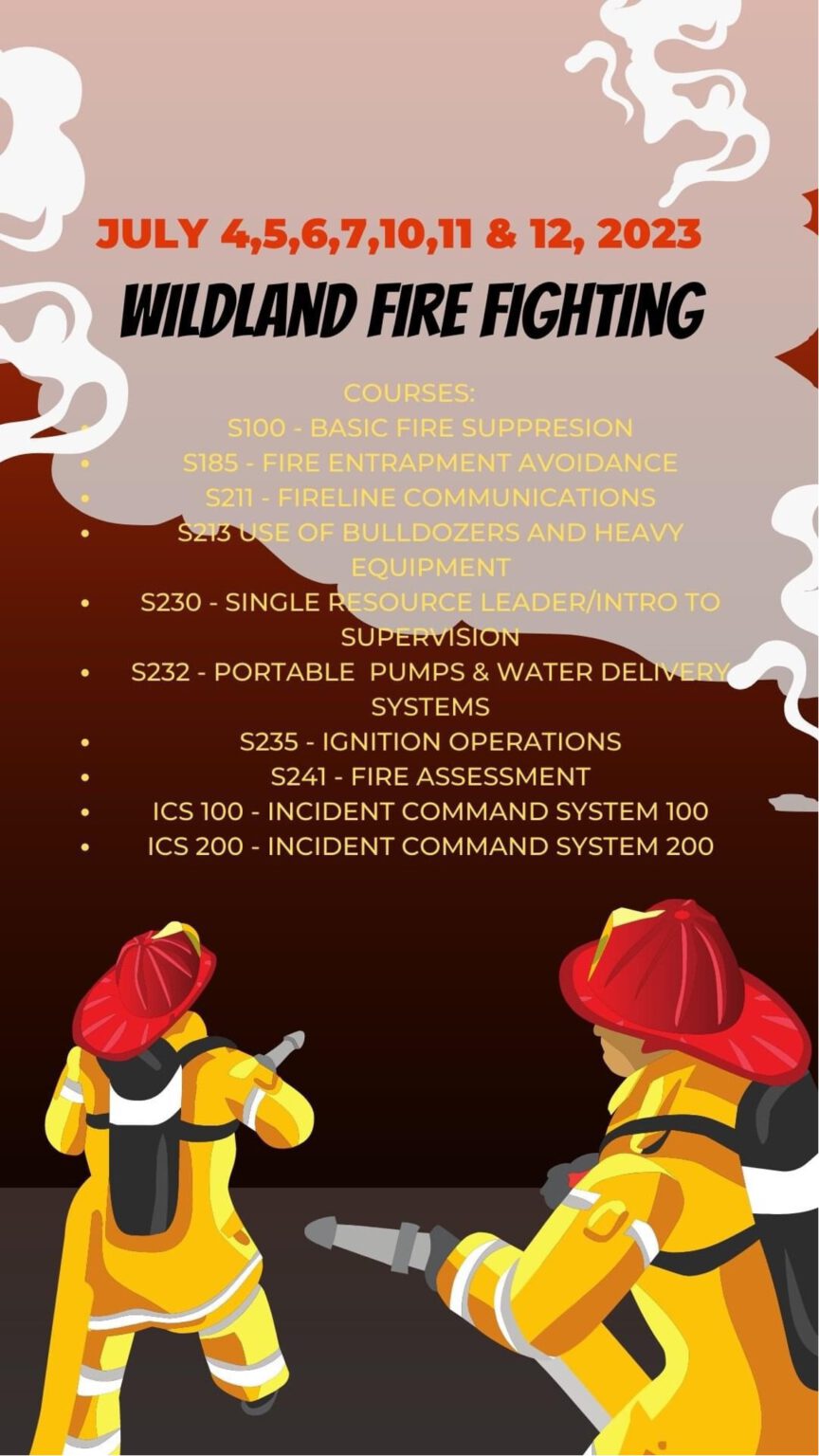 Wildland Fire Training - Tl'azt'en Nation